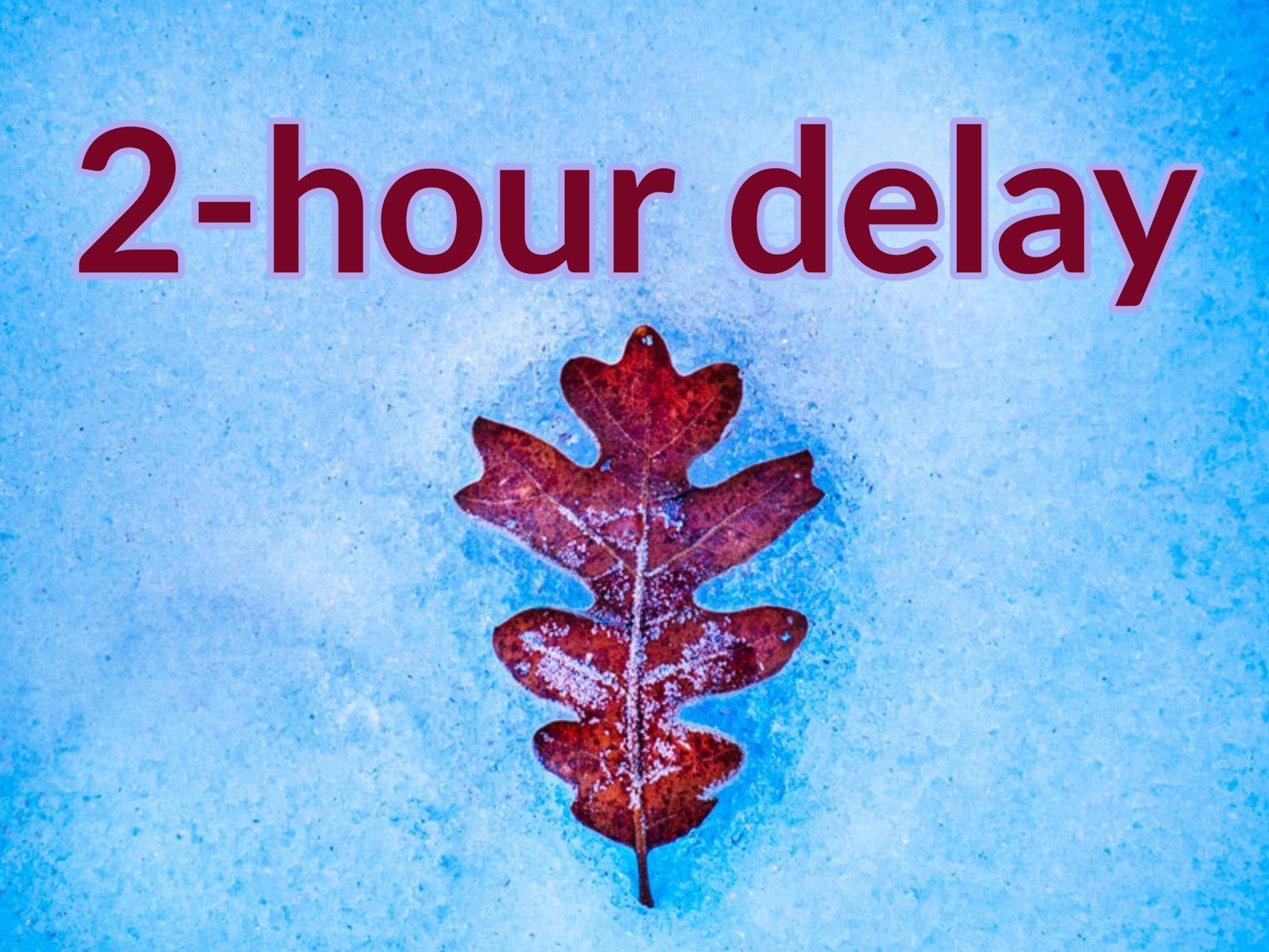 MSD schools on two-hour delay - McMinnville School District