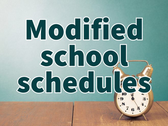 Modified School Schedules for 2022-23 - McMinnville School District