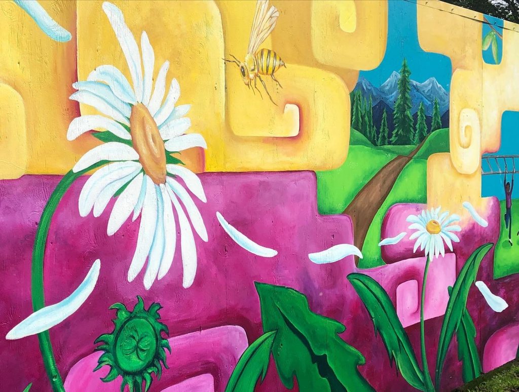 MHS Students Create Mural for Joe Dancer Park - McMinnville School District