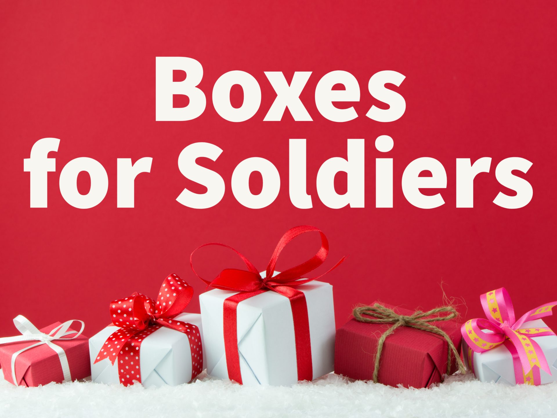 Key Club launches annual Boxes for Soldiers - McMinnville School District