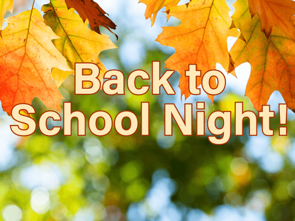 Back to School Night! - McMinnville School District