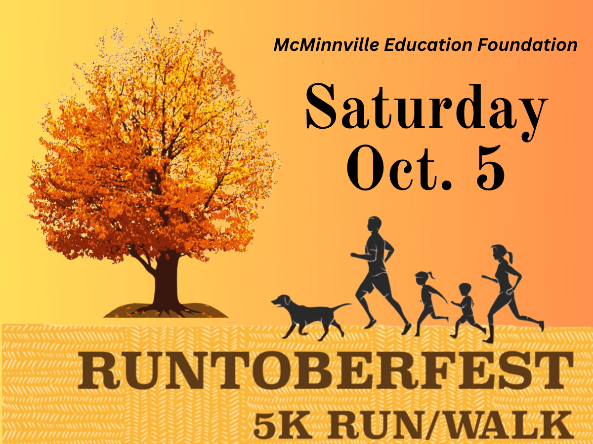 Runtoberfest is Coming! - McMinnville School District